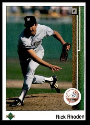 1989 Upper Deck Rick Rhoden New York Yankees #56 | eBay