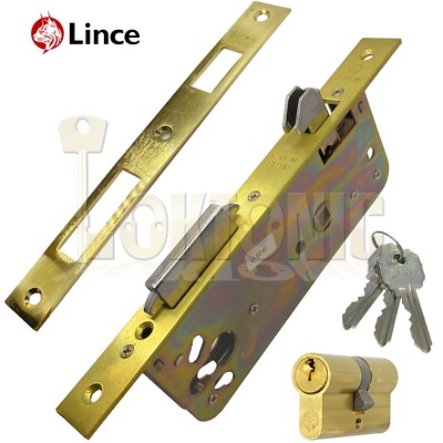 Lince High Security Mortice Sliding Door Auto Locking Hook Claw Bolt ...