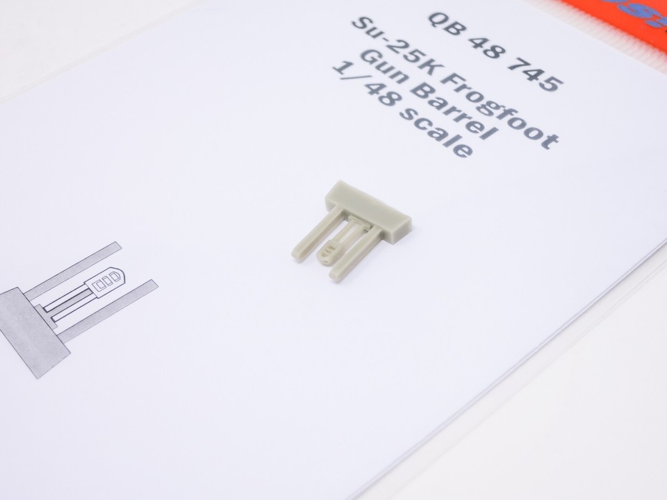 1/48 QuickBoost Su-25K Frogfoot Gun Barrel - NOS 48745 for Kopro/Smer ...