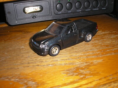 RARE NICE CUSTOM JADA 1/32 Diecast 1999 Ford F-150 Lightning Dark Blue ...