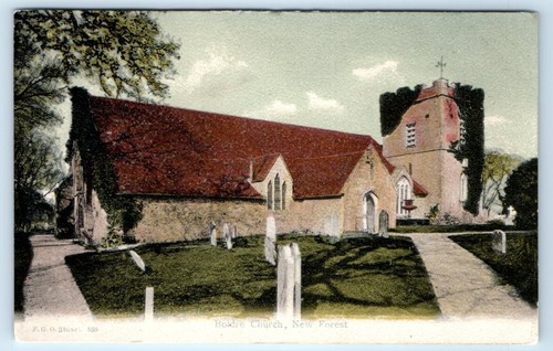 BOLDRE Church NEW FOREST UK Postcard | eBay