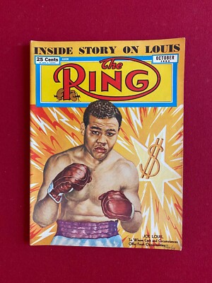 1950, Joe Louis, "RING" Magazine (No Label) Scarce / Vintage | eBay