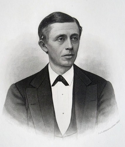 THOMAS DENT Illinois Lawyer - 1876 Portrait Print | eBay