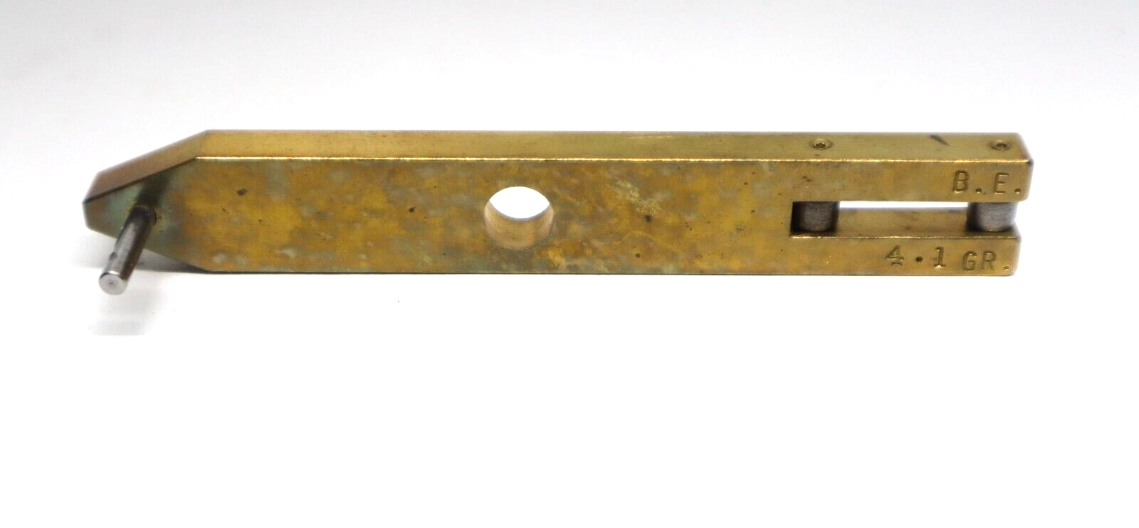 Star Machine Works Reloading Powder Press Charge Bar Brass 4.1 GR. B.E ...