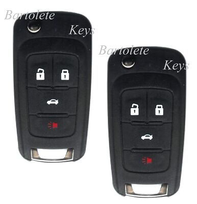 2 OEM Keyless Remote Car Key Fob For Buick Regal Allure LaCrosse Verano ...