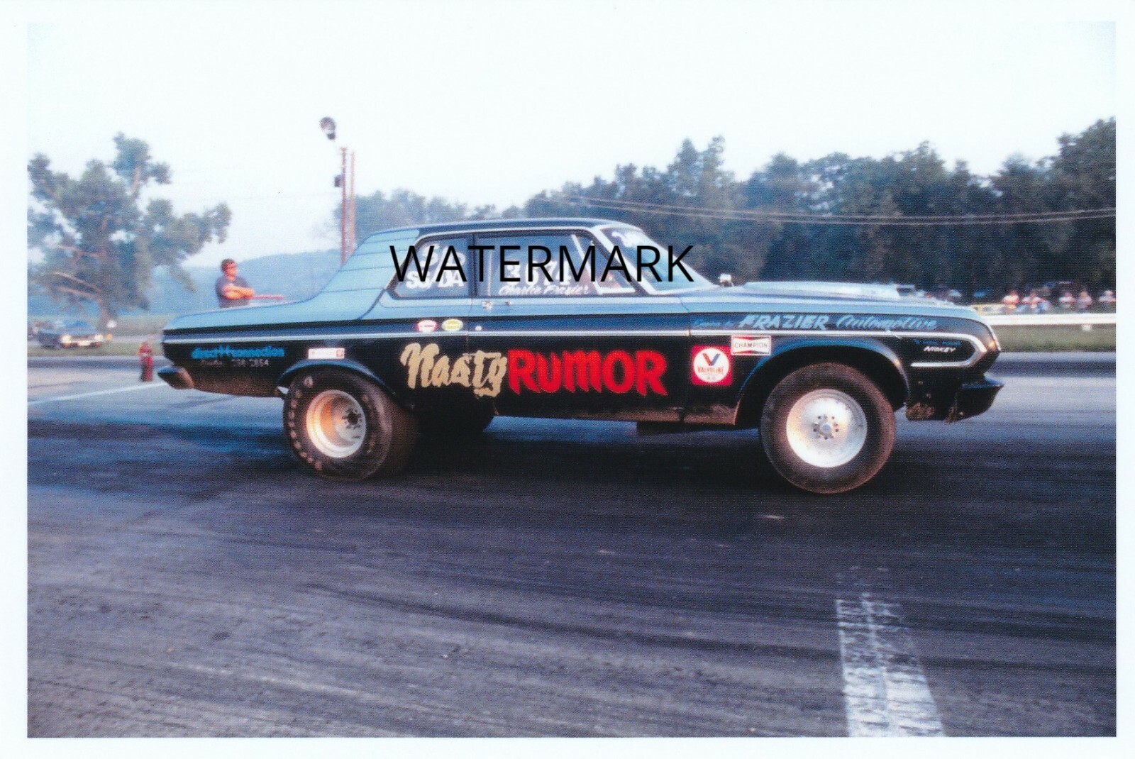 Vintage NHRA Drag Racing-Charlie Frazier's "Nasty RUMOR"-1964 Max Wedge ...