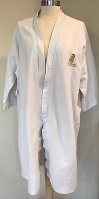 The Ritz Carlton Luxury Waffle Texture Wrap Robe Gold Lettering One ...