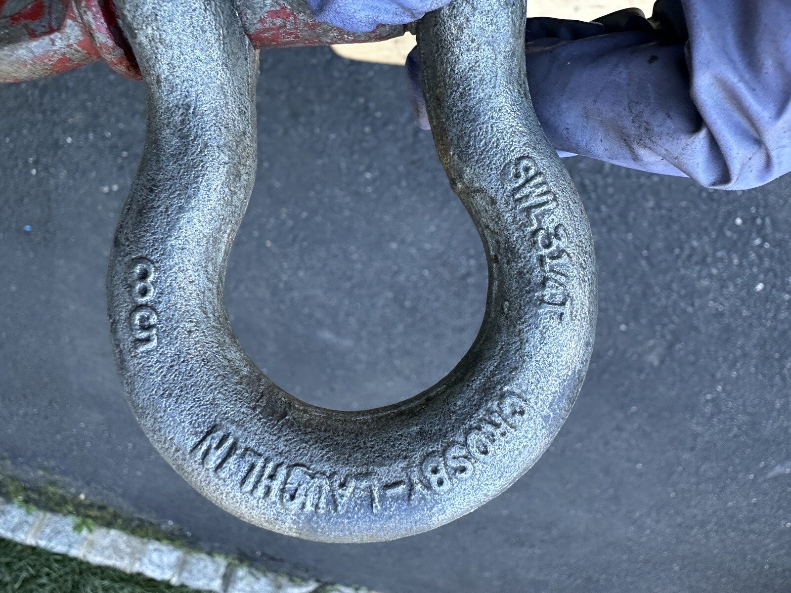 Vintage Crosby-Laughlin SWL 3-1/4 Ton Shackle 58 | eBay