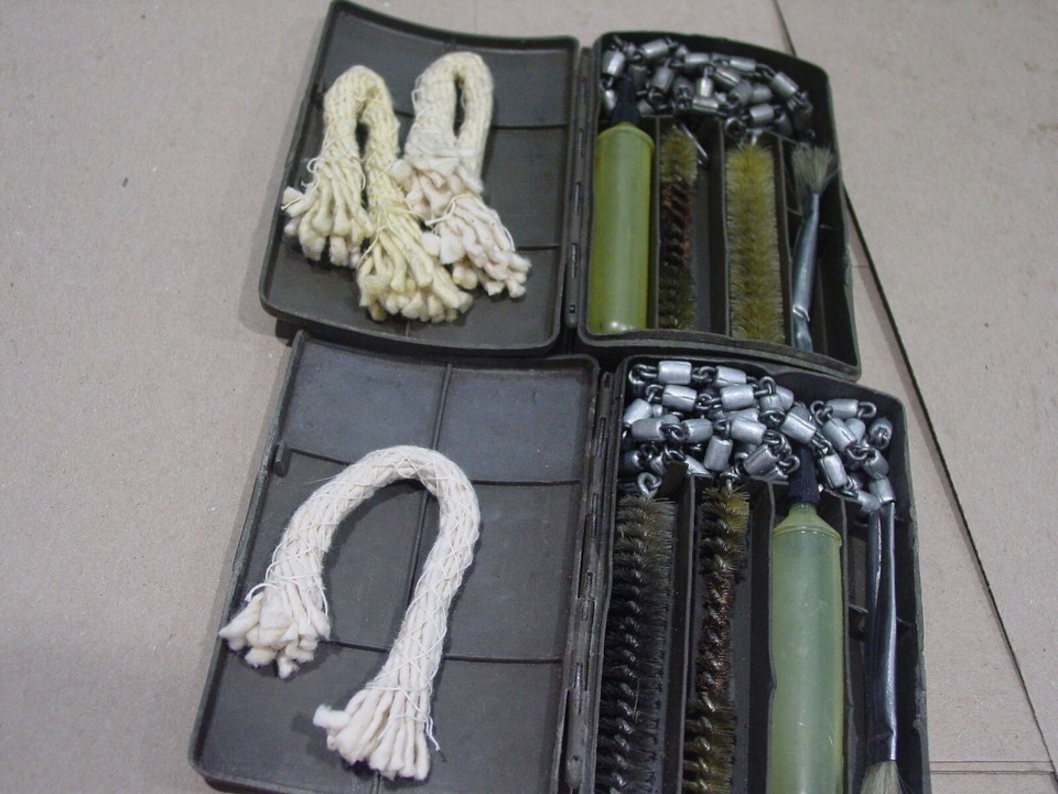 VINTAGE GERMAN ARMY Surplus RIFLE CLEANING KIT 30 cal 8mm Mauser Nagant ...
