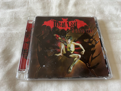 Meat Loaf - 3 Bats: Live CD 2008 Mercury Import 80s Pop Rock OOP RARE ...