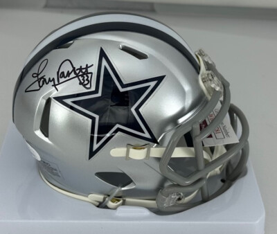 Cowboys Hall of Famer TONY DORSETT Signed Riddell Speed Mini Helmet ...