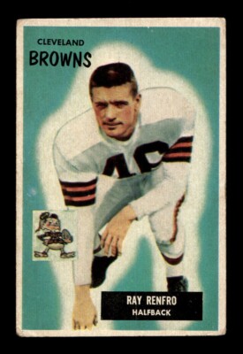 1955 Bowman #153 Ray Renfro Browns VG *z3 | eBay