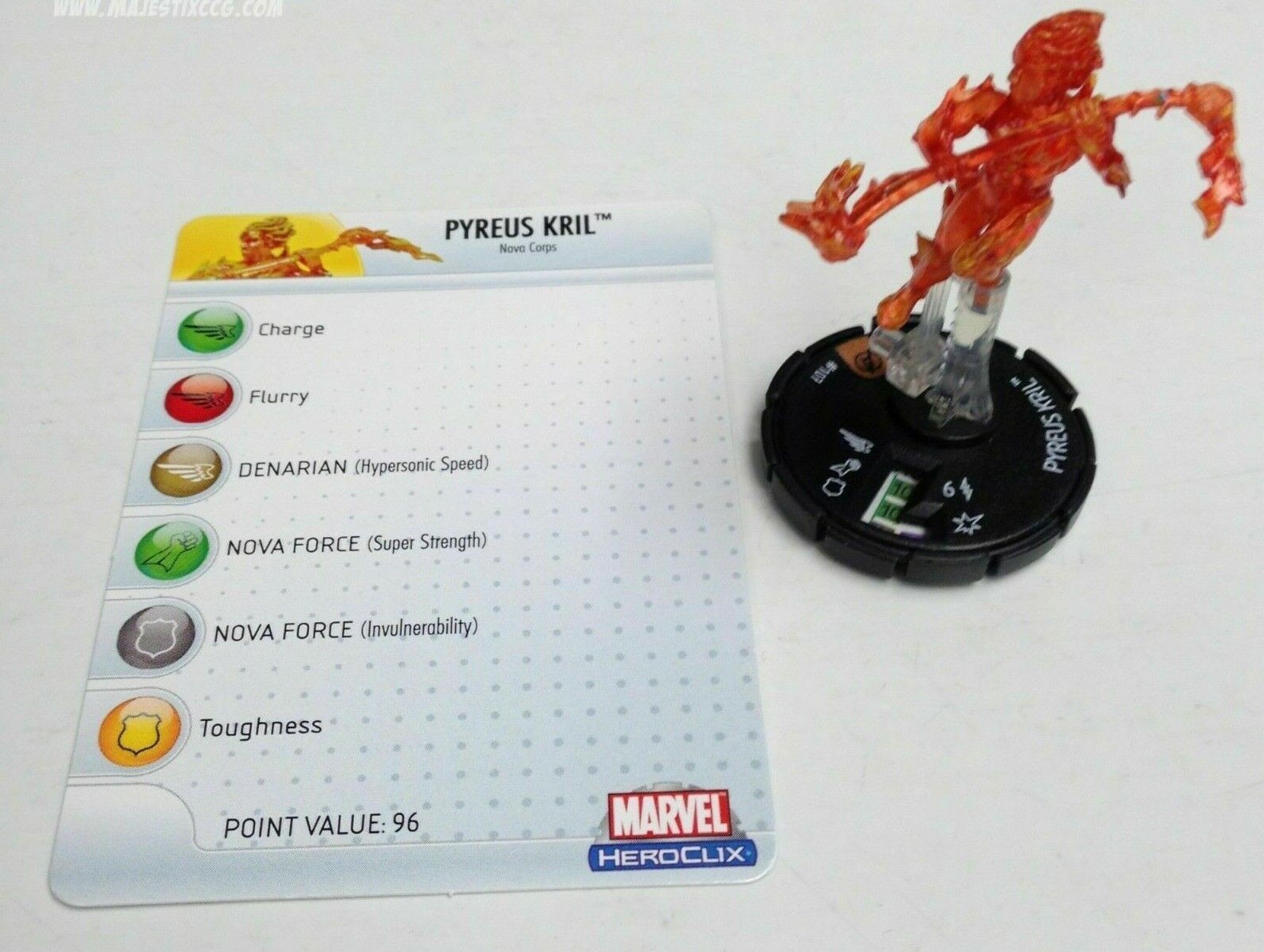 Marvel Heroclix Avengers 107 Pyreus Kril Limited Edition | eBay