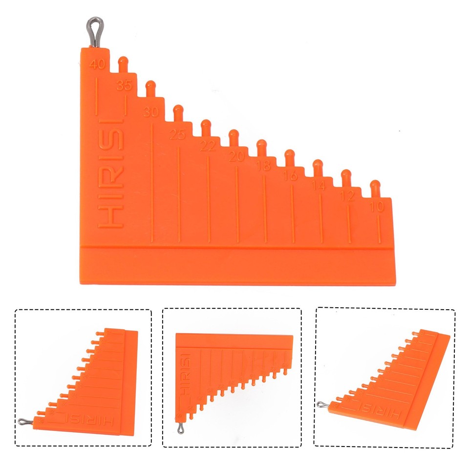 Hair Rig Measurement Tool Hair Gauge Knot Puller Tool 10g/piece 10mm To ...