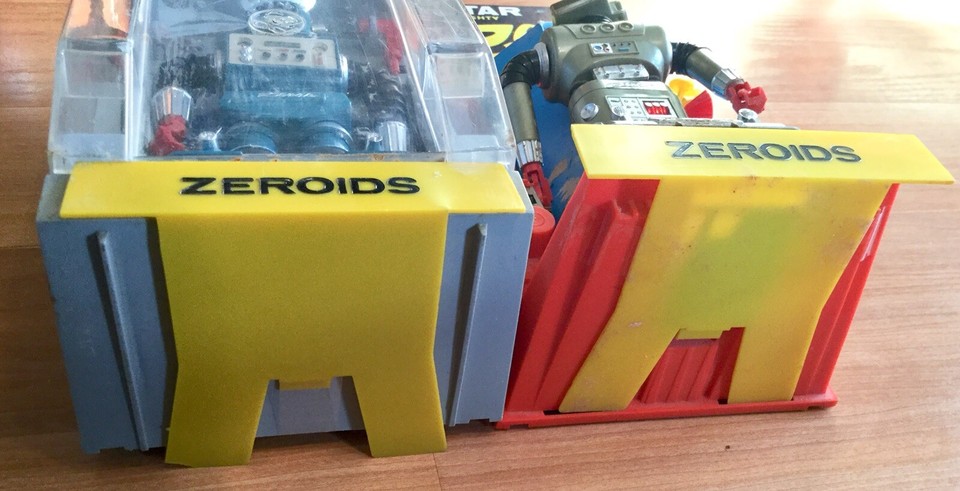 OLD VTG 1968 ZEROID ZERAK ZINTAR OF THE MIGHTY IDEAL TOY SPACE ROBOT ...