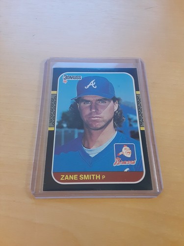 1987 Donruss#167 ZANE SMITH Atlanta Braves Baseball Card, Starting ...