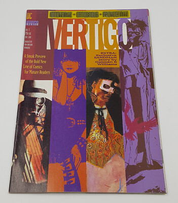 Vertigo Preview DC 1992 Issue #1 Comic Book | eBay