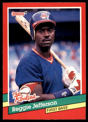 1991 Donruss The Rookies Reggie Jefferson Baseball Cards #55 | eBay