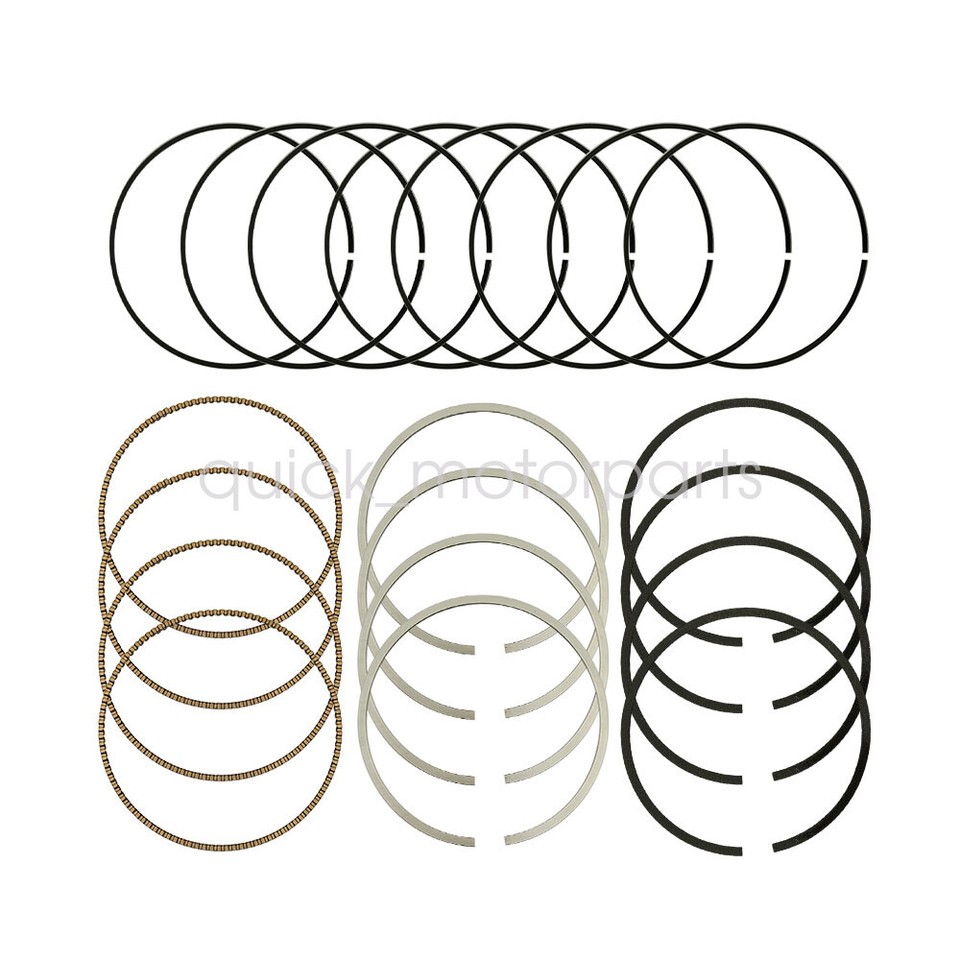 STD Engine Piston & Pin & Snap Ring Kit For 10-19 Hyundai Sonata Kia ...