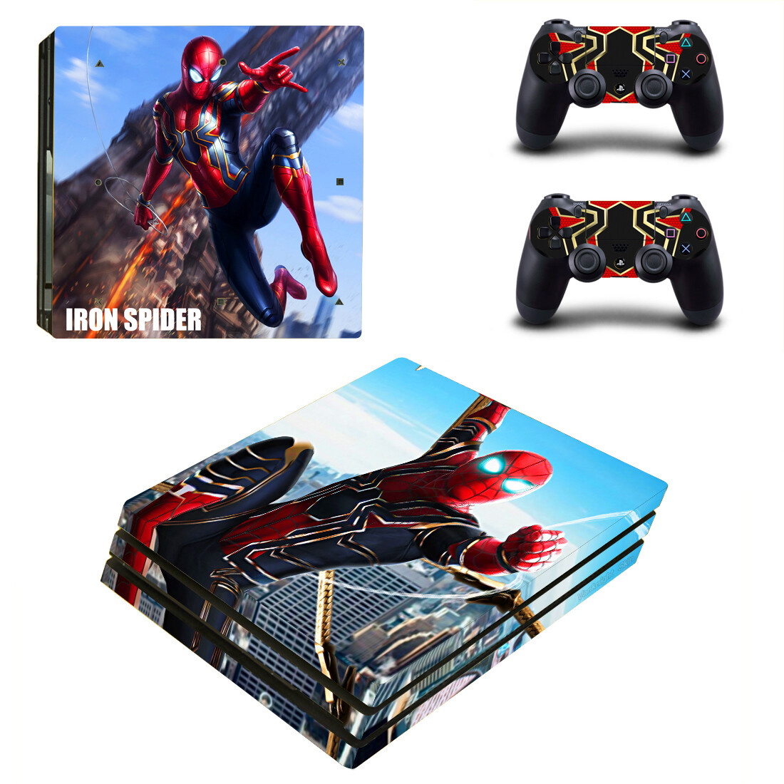 Ps4 Console Marvel Skins