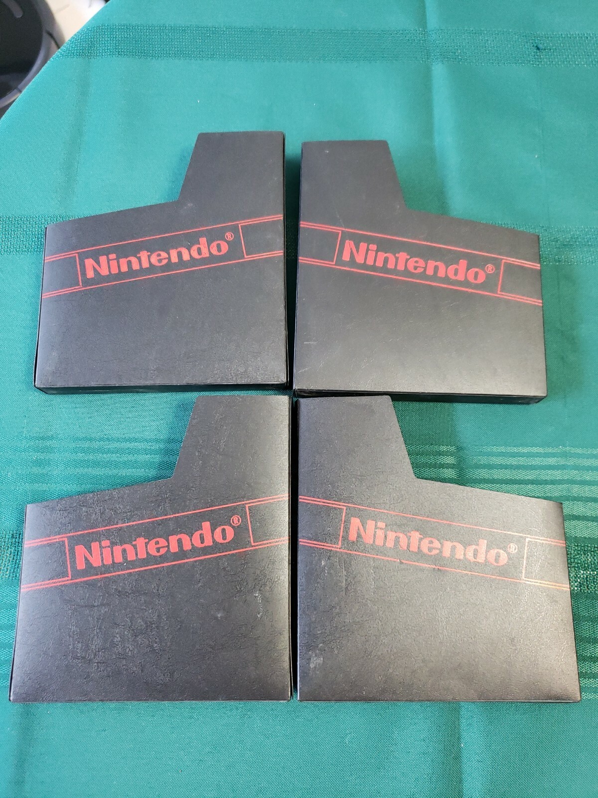 Lot of 4 Authentic Nintendo NES Dust Covers NES Game Cartridge Sleeves ...