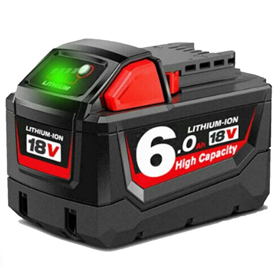 For Milwaukee M18 Lithium 12Ah 9Ah 8 AH Extended Capacity Battery 48-11 ...