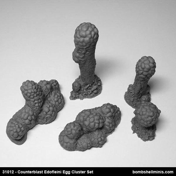 Counterblast BOM31012 Edo Egg Clusters (Edofleini) Terrain Objective ...