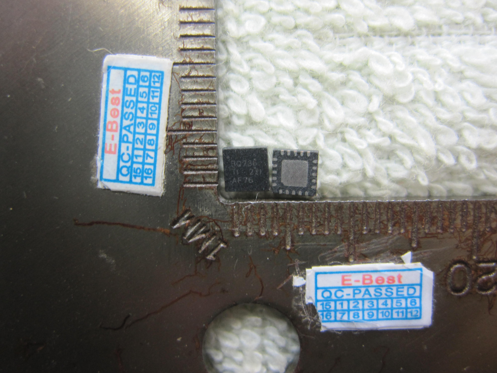 5x BQ24736R BQ24736RG BQ24736RGR BQ24736RGRR 8Q736 BQ73G BQ736 BQ24736 ...