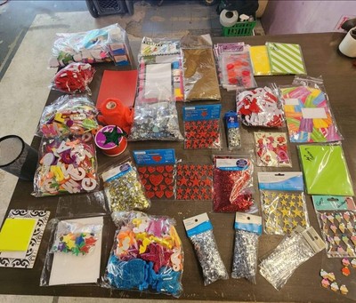 Lot Of Random Miscellaneous Arts And Crafts Supplies | eBay