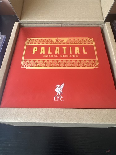 2024/25 Topps Liverpool Palatial Empty Box | eBay