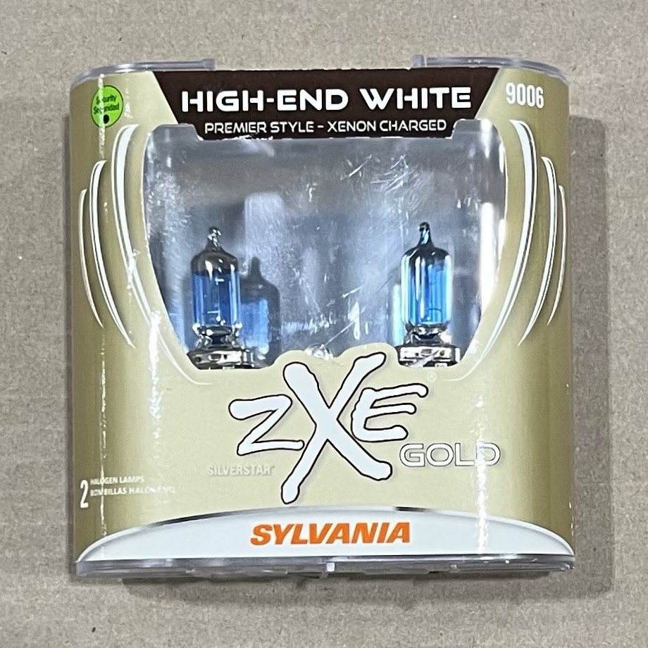 Sylvania 9006 SilverStar zXe GOLD High Performance Halogen Headlight 2 ...