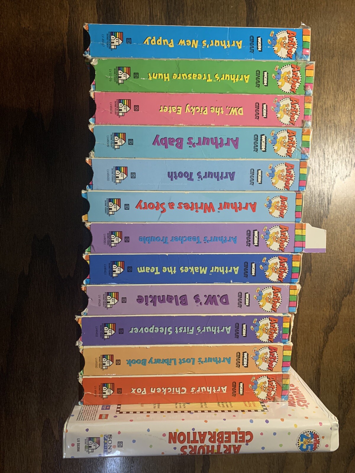 Arthur VHS Lot (13 VHS tapes) all work 74644994933 | eBay