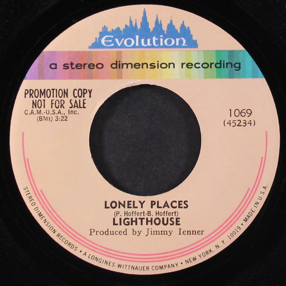 LIGHTHOUSE: sunny days EVOLUTION 7" Single 45 RPM | eBay