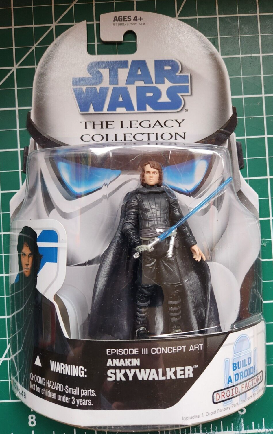 Star Wars Hasbro TLC Anakin Skywalker ROTS Concept Art Sang Jun Lee BD No.48 MOC | eBay