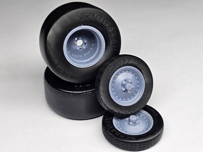 1/24 Cragar Super Trick Drag Wheels 15x5 15x16 Combo | eBay