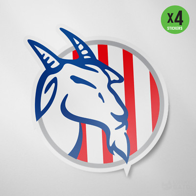 Chivas Rayadas Guadalajara Mexico 4 Pack Sticker Vinyl Decal Calcomania ...