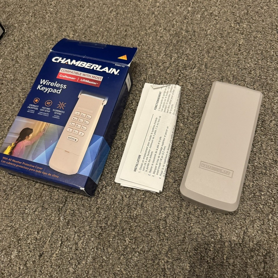Chamberlain 940EV-P2 Garage Door Keyless Wireless Keypad 12381173426 | eBay