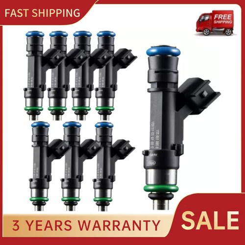Set of 8 Fuel Injectors For Ford F-150 5.0L V8 2011 2012 2013 2014 2015 ...