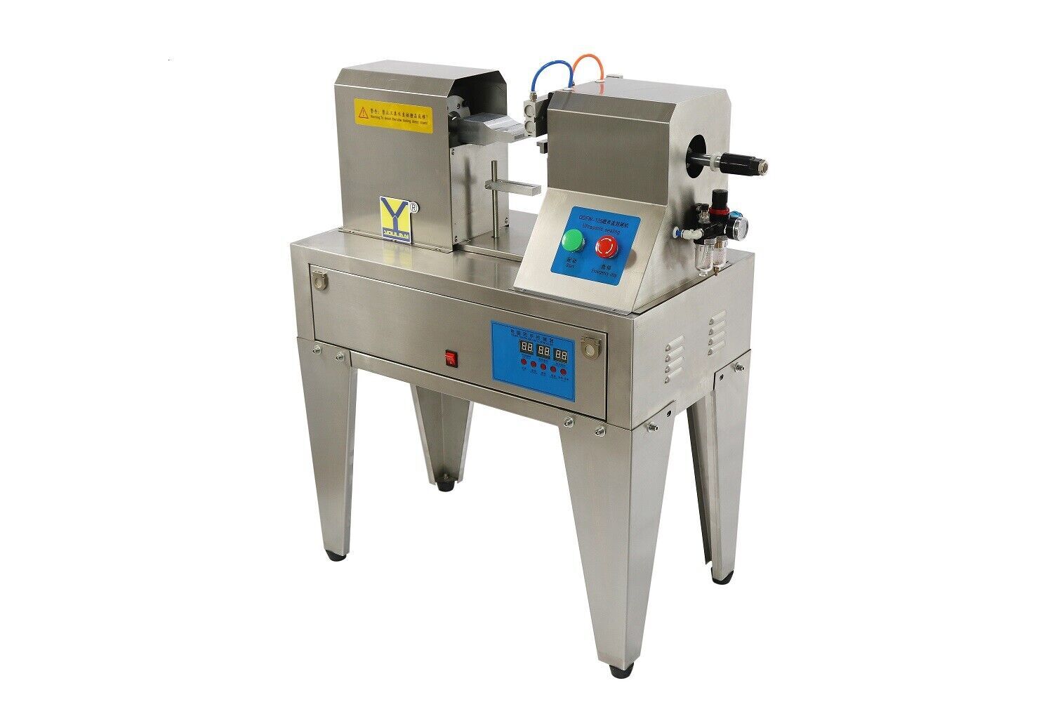 Ultrasonic Semi-auto Hose Sealer Aluminum Plastic Cream Tube Sealing ...