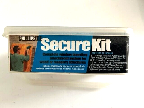 Hurricane Panel Anchors Secure Kit, Secure up to 4 Windows | eBay