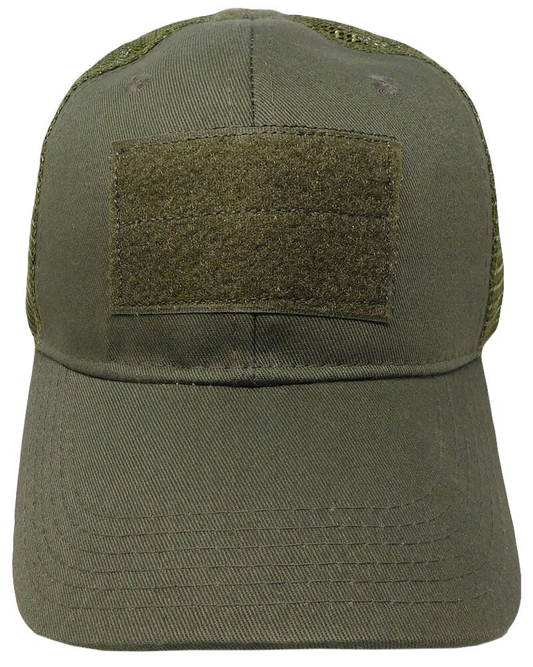 Green Olive Drab Mesh Operator Operators Tactical Cap Hat patch ...