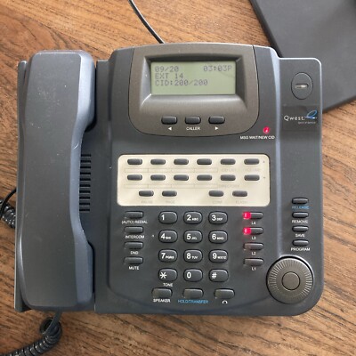 Qwest 4 Line Business Phone HAC NSQ412, Tested Working, W/ Cord And ...