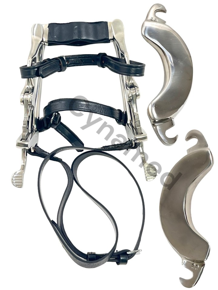 Equine Dental Kit Set McPherson Mouth Speculum Horse Mouth Gag Float ...