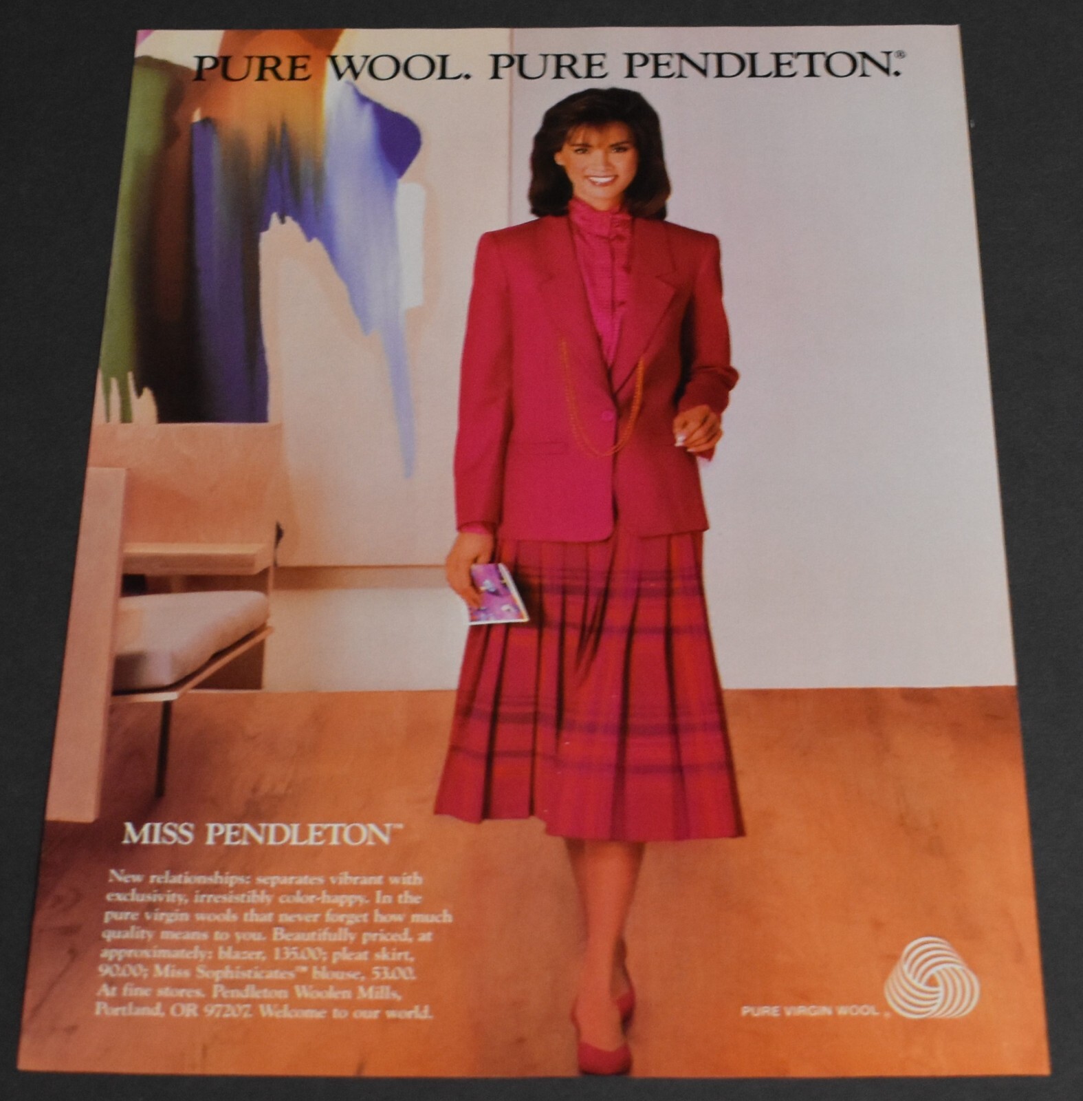 1986 Print Ad Sexy Fashion Heels Long Legs Lady Brunette Feminine ...