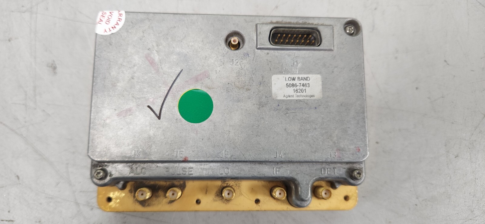 HP Agilent 5086-7463 \ 6463 Low Band Module for 83640A 83650A 83650B ...