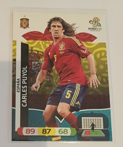 Carte Card Carta Carles PUYOL Espagne PANINI UEFA EURO 2012 | eBay
