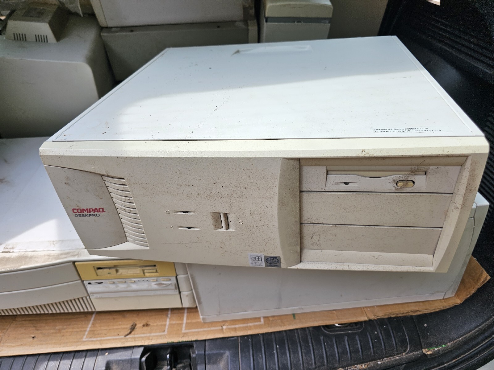 Vintage Computers Lot Of 80 Plus Apple Omni Tech Gateway Dell Motorola ...