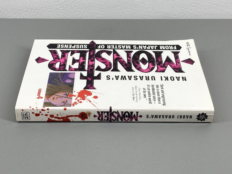 Naoki Urasawa Monster Volume 4 Manga English Viz Media Graphic Novel | eBay