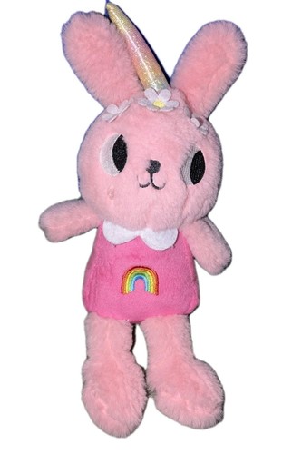 11" Pink Bunnicorn Bunny Rabbit Plush 2023 Rosie Greening Book Make ...