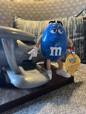 Rare Hard to Find Blue M&M's World Airplane Plane Chocolate Candy ...
